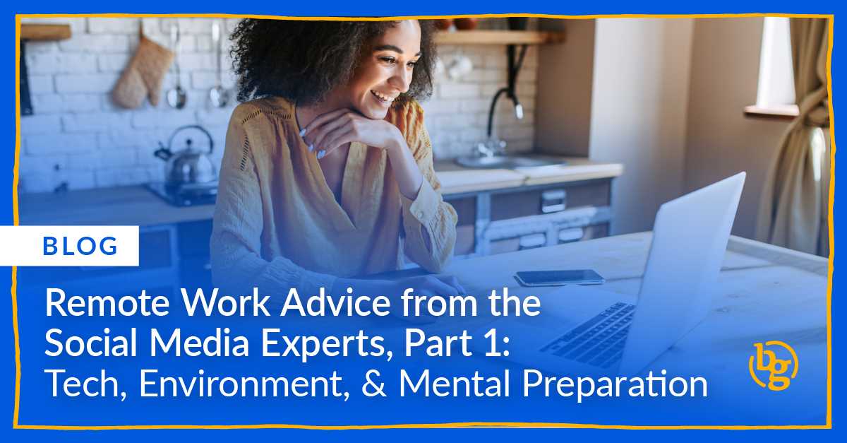 BrandGlue | Remote Work Advice from the Social Media Experts, Part 1 ...
